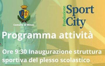 Sport City day inaugurazione del campetto sportivo del plesso ...